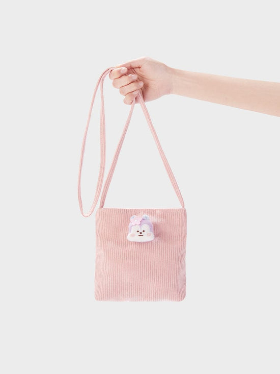 BT21 SPRING DAYS MANG 코듀로이 미니 크로스백 – LINE FRIENDS SQUARE