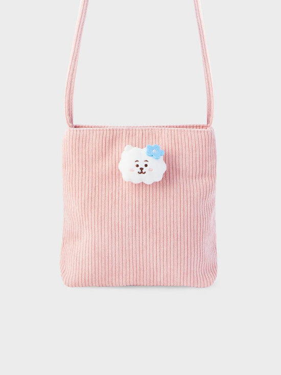 BT21 SPRING DAYS RJ 코듀로이 미니 크로스백 – LINE FRIENDS SQUARE