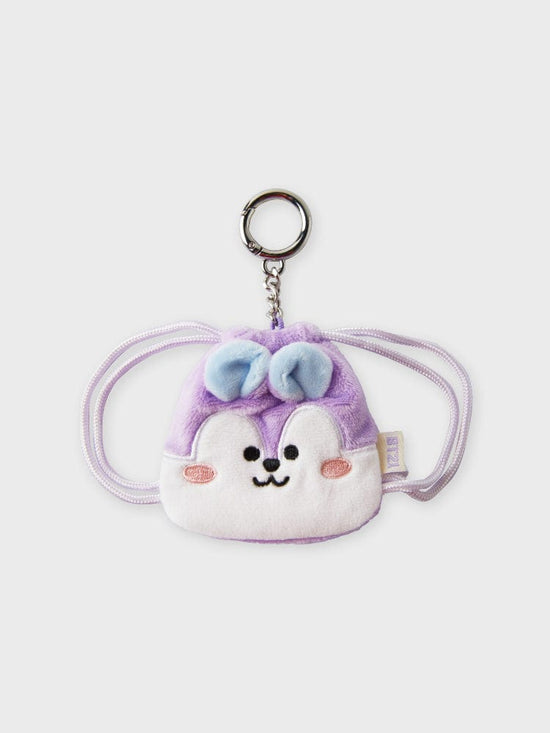 BT21 MANG MINI POUCH KEYRING BIG & TINY EDITION – LINE FRIENDS SQUARE