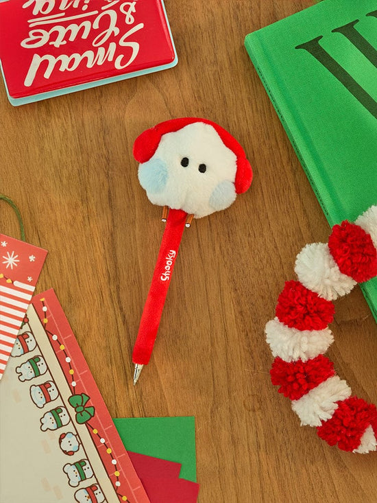 BT21 SHOOKY mini minini SNOWMAN PLUSH GEL PEN PETITE HOLIDAY – LINE ...