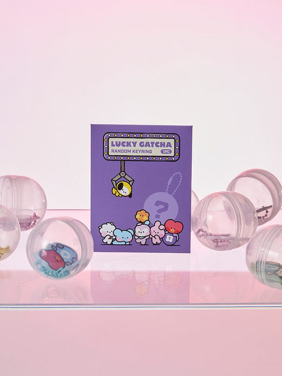 BT21 minini PVC RANDOM KEYRING LUCKY GATCHA – LINE FRIENDS SQUARE