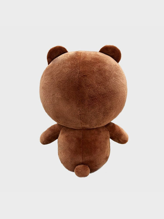 LINE FRIENDS BROWN SITTING DOLL – LINE FRIENDS SQUARE