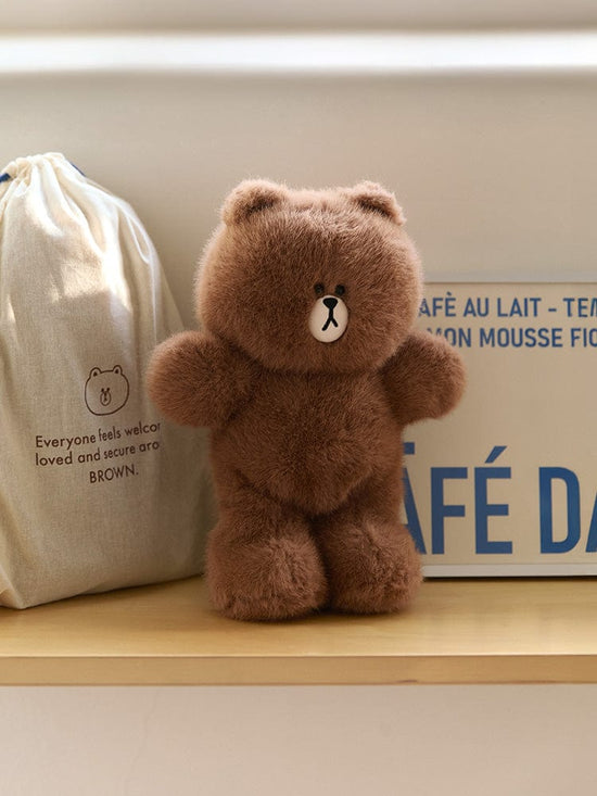 LINE FRIENDS MEDIUM SIZE PLUSH DOLL HUG BROWN SEASON 3 – LINE FRIENDS ...