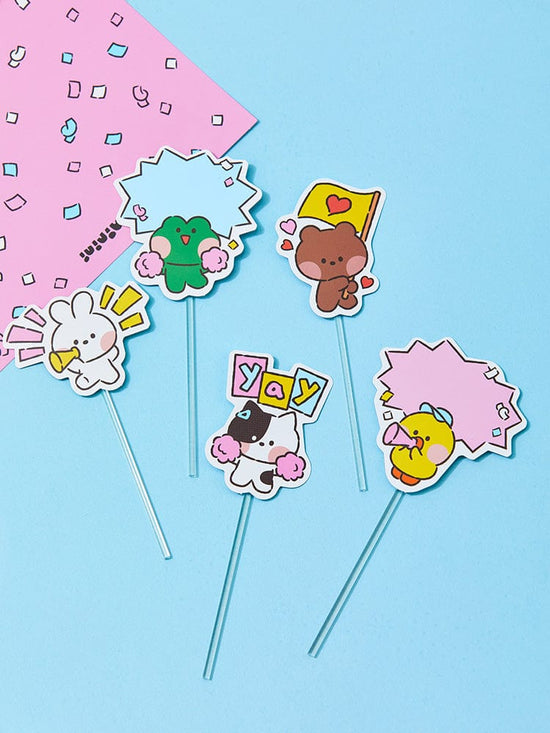 LINE FRIENDS minini MESSAGE MINI STICK CARD FIELD DAY – LINE FRIENDS SQUARE
